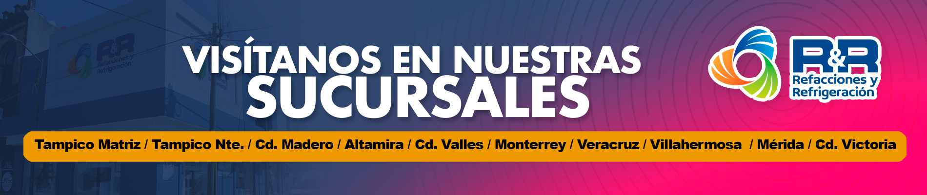 Sucursales | Tienda RyR